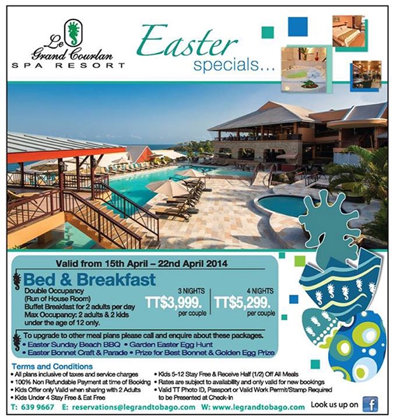 Le Grand Courlan Spa Resort Easter Specials ID 10163