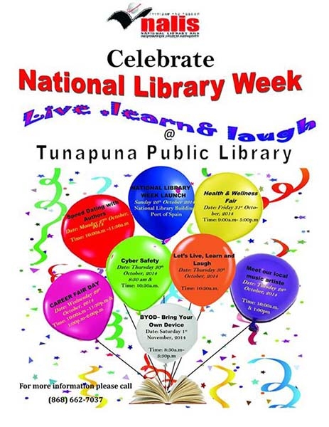 National Library Week 2014: Tunapuna Public Library ID 12183