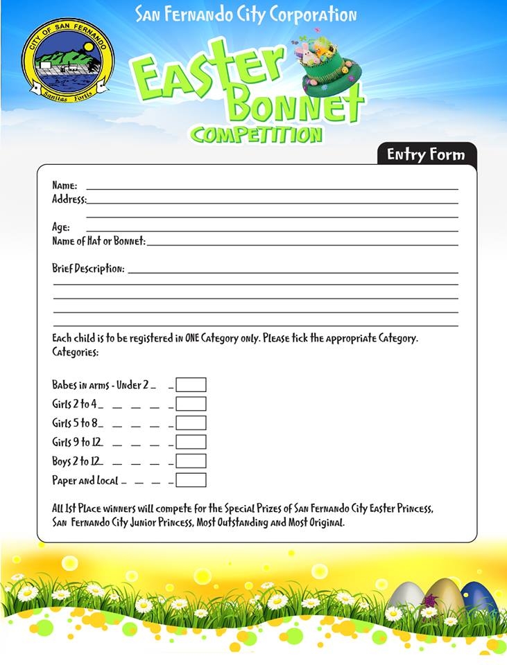 Easter Bonnet Competition ID 13530