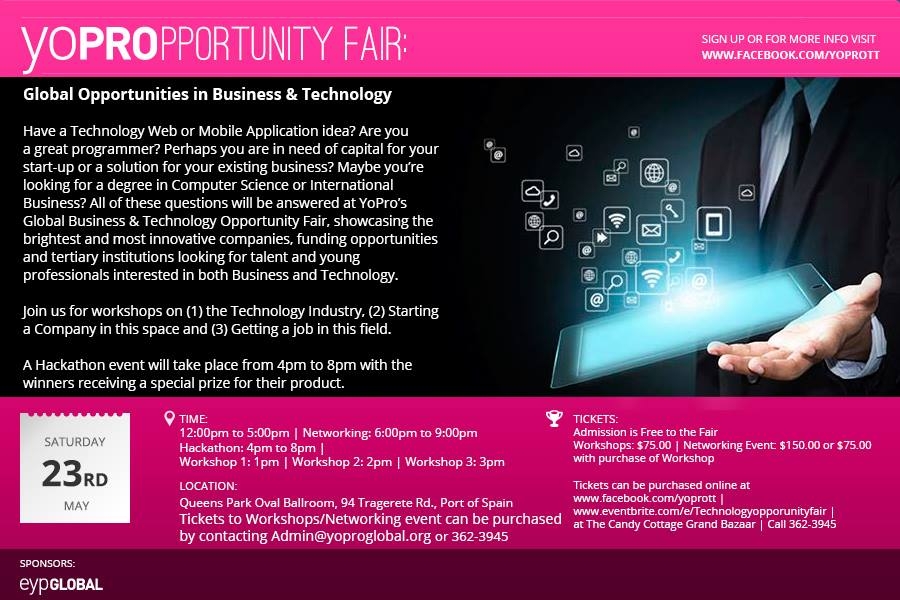 Opportunity Fair: Global Opportunities In Business And Technology ID 14033