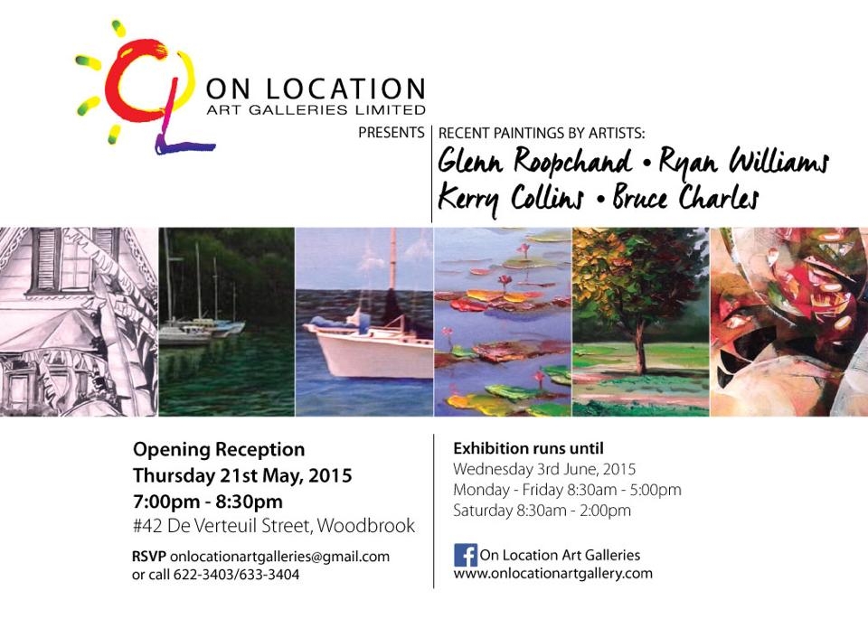 Recent Paintings by Glenn Roopchand, Ryan Williams, Kerry Collins ...