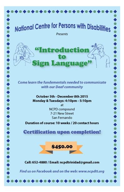 Introduction to Sign Language ID 15323
