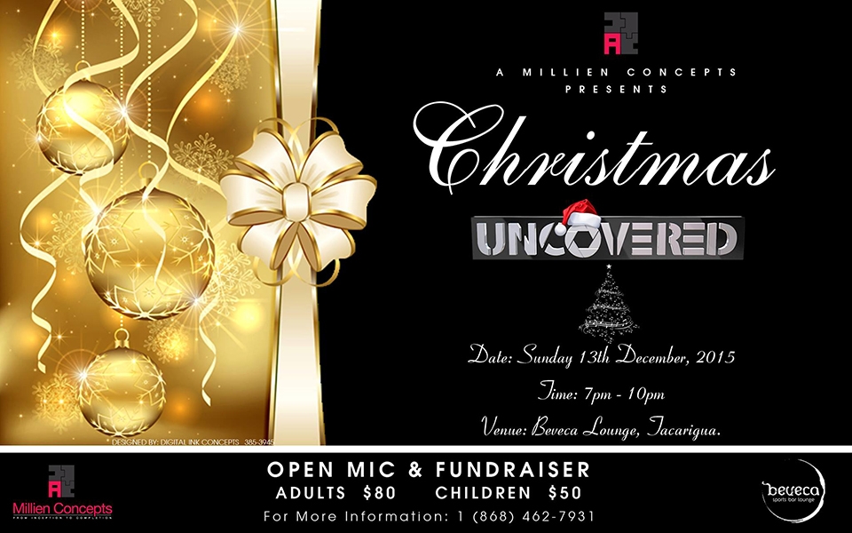 Christmas UNCOVERED: Open Mic/Fundraiser/Meet & Greet Event ID 16180