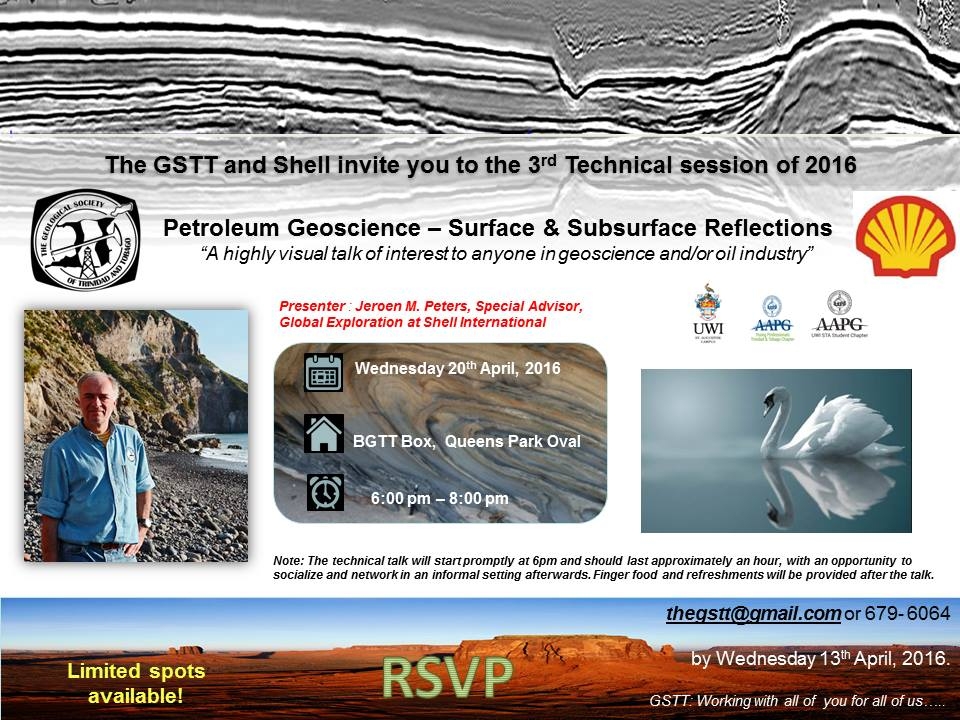 GSTT Technical Session - “Petroleum Geoscience – Surface & Subsurface ...