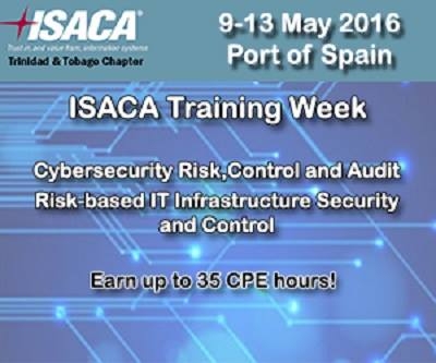 ISACA Training Week 2016: May 9th - 13th ID 17584
