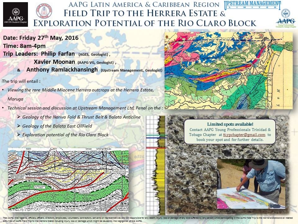 Exploration Potential of the Rio Claro Block - Field Trip to the ...