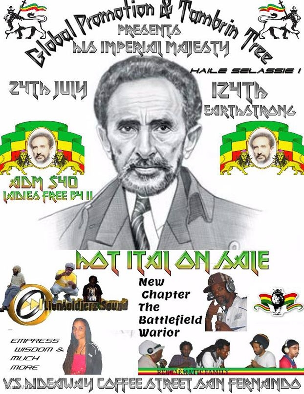 Reggaematic Sundays His Imperial Majesty Haile Selassie I 124th