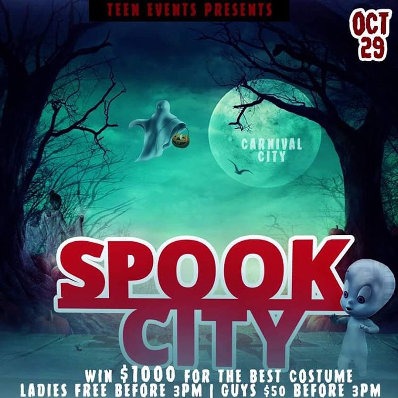 SpOoK CitY (Teen Event) Halloween Party ID 19062