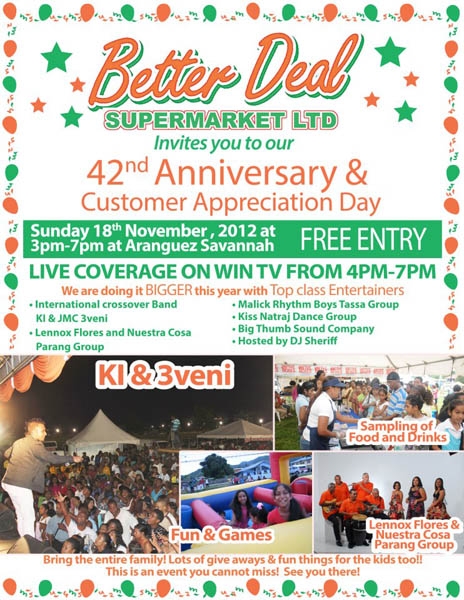 Better Deal Supermarket 42nd Anniversary Grand Show & Customer ...