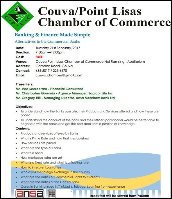 Seminar: Banking & Finance Made Simple ID 20112