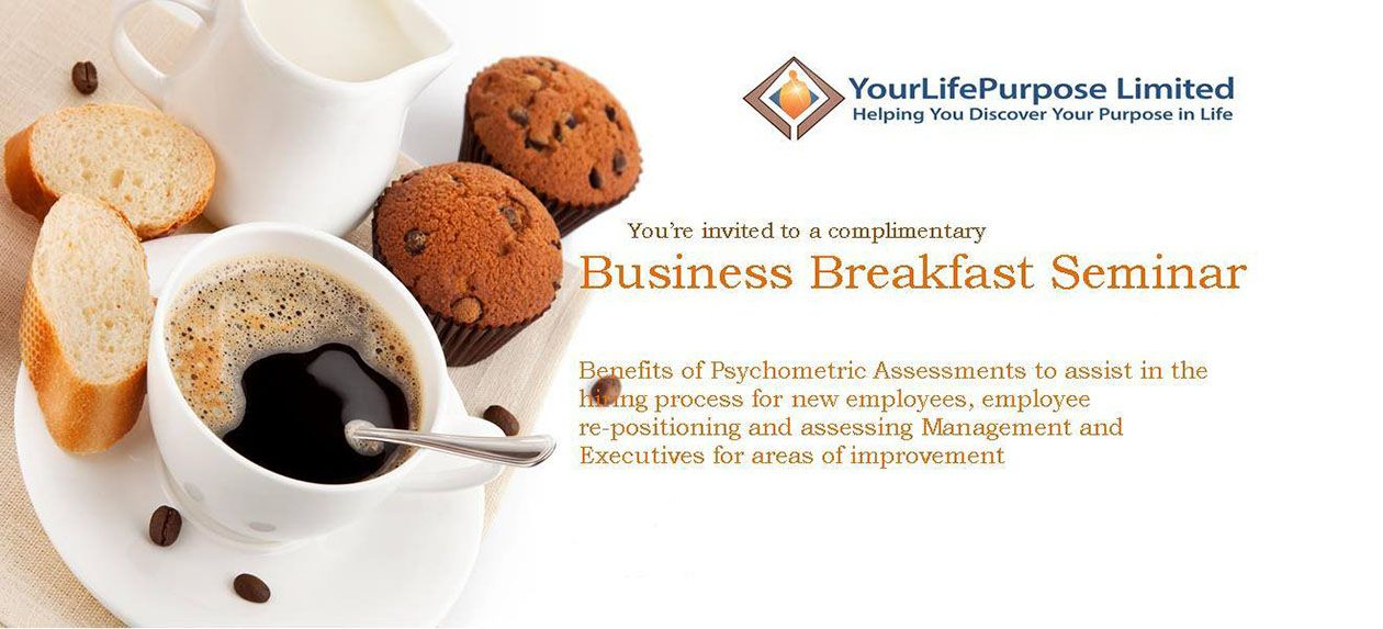 YourLifePurpose Limited - Business Breakfast Seminar ID 20216