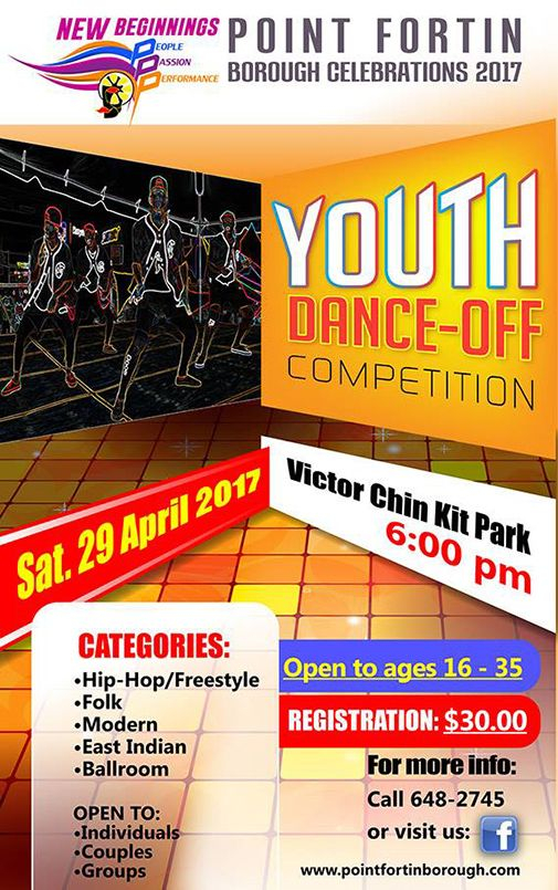 Point Fortin Borough Celebrations 2017: Youth Dance-Off Competition ID ...