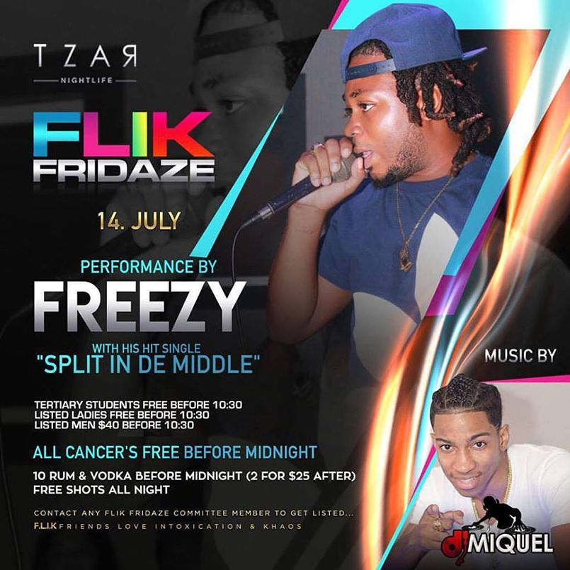 FLIK Fridaze Feat. Freezy & DJ Miquel ID 20943