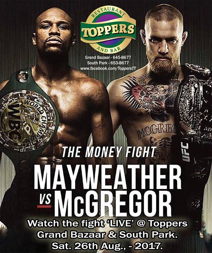 The Money Fight at Toppers, Grand Bazaar: Mayweather vs. McGregor ID 21243