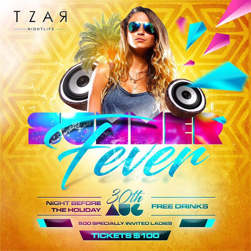 Summer Fever - Free Drinks ALL NIGHT ll NIGHT Before the Holiday ID 21304