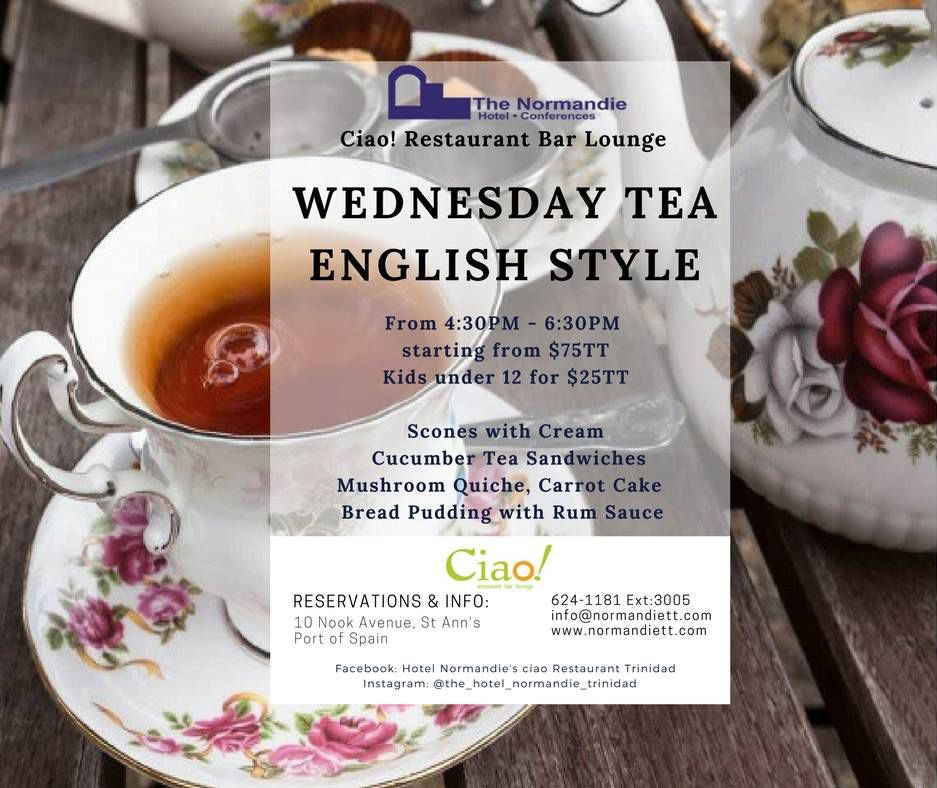 Wednesday Tea English Style: 20.09.17 ID 21470