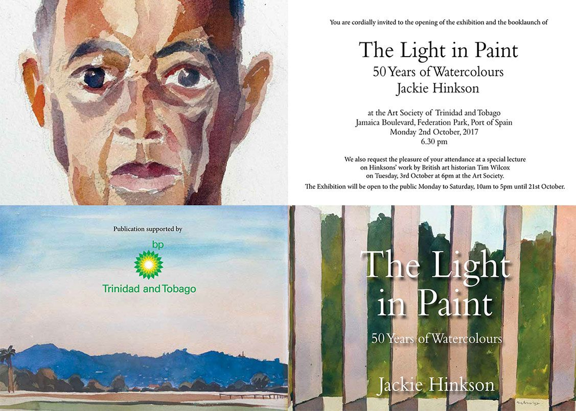 The Light In Paint: 50 Years of Watercolours by Jackie Hinkson ID 21556