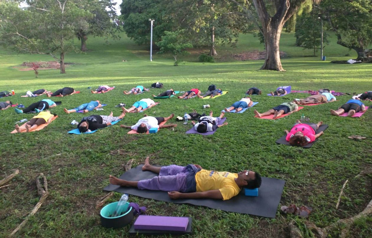 Community Yoga in the Park: 22.10.17 ID 21807