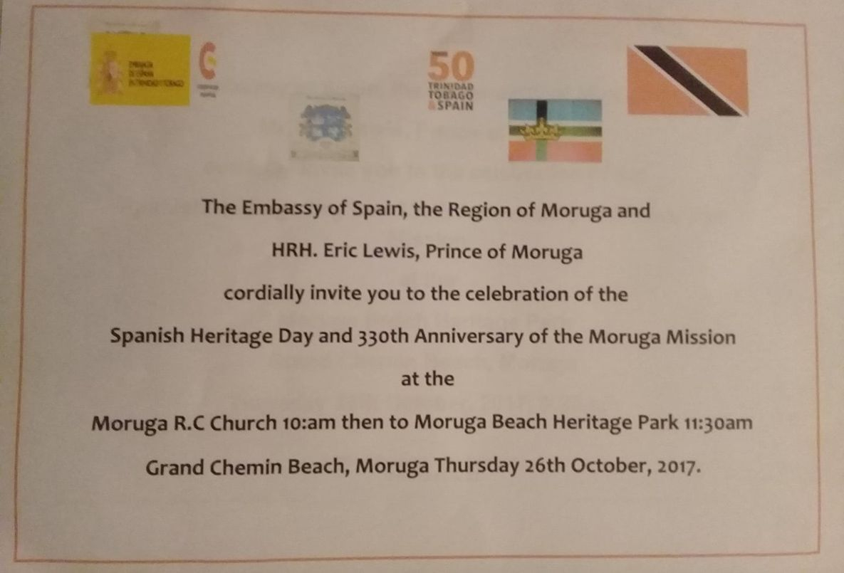 Spanish Heritage Day and 330th Anniversary of the Moruga Mission ID 21913