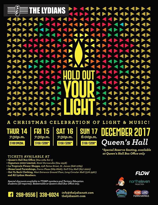 Hold Out Your Light - The Lydians, Christmas 2017 ID 22467