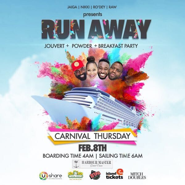 Run Away 2018: Jouvert + Powder + Breakfast Party ID 22923