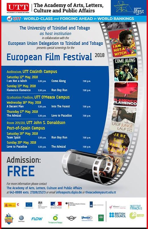European Film Festival 2018: UTT John S. Donaldson Campus ID 23707