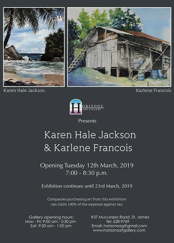 Exhibition of works by Karen Hale Jackson & Karlene Francois ID 24977
