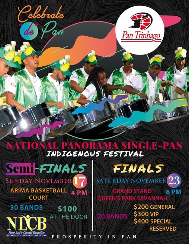 Celebrate De Pan: National Panorama Single-Pan Indigenous Festival 2019 ...