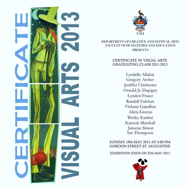 UWI Visual Arts Final Year Certificate Show 2013 ID 4231