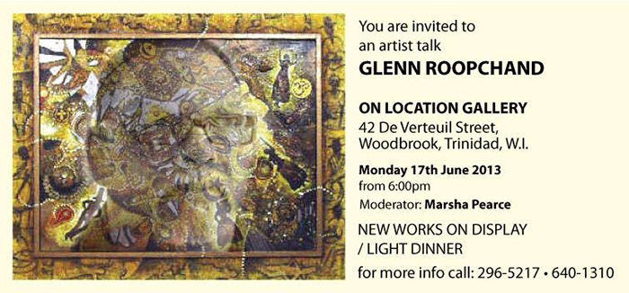Glenn Roopchand Exhibition and Artist Talk ID 4910