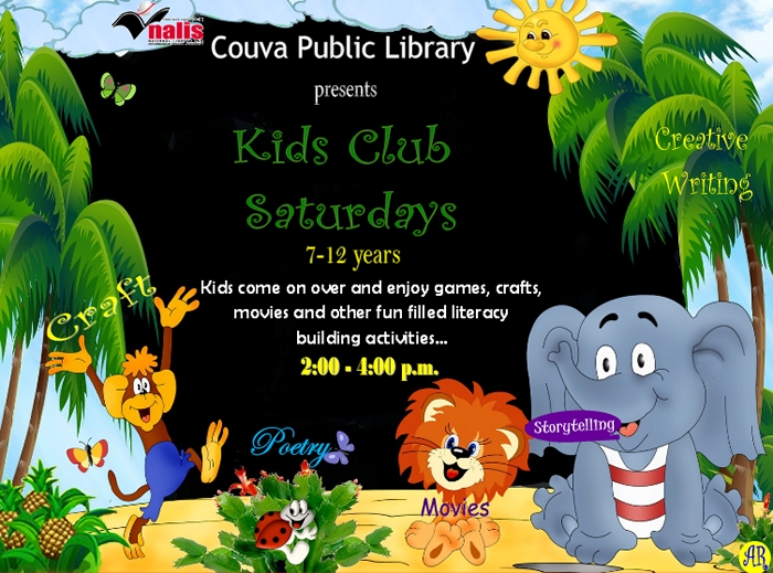 Couva Public Library (NALIS) Kids Club Saturdays ID 5158