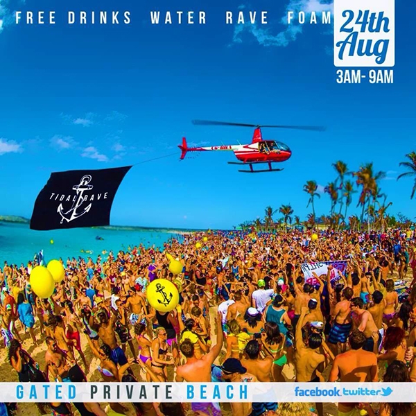 Tidal Rave: The Ultimate Rave, Foam & Water Experience ID 6059