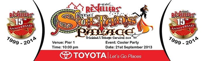 Trini Revellers Band Launch 2014: The Sultan's Palace ID 6646