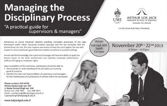 Managing The Disciplinary Process: A Practical Guide For Supervisors ...