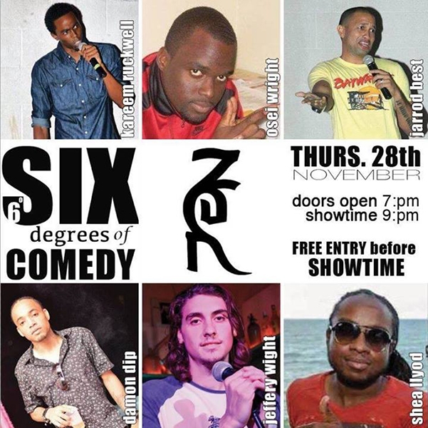 Six Degrees of Comedy ID 8060