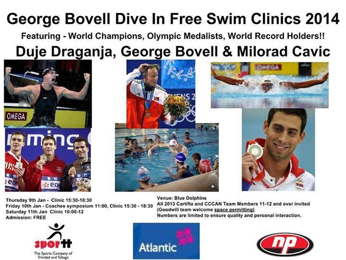 George Bovell Dive In Free Swim Clinics 2014 ID 8483