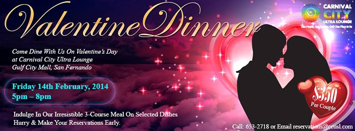Valentine's Dinner at Carnival City ID 9019