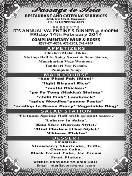 Passage To Asia in Chaguanas - ID 1345